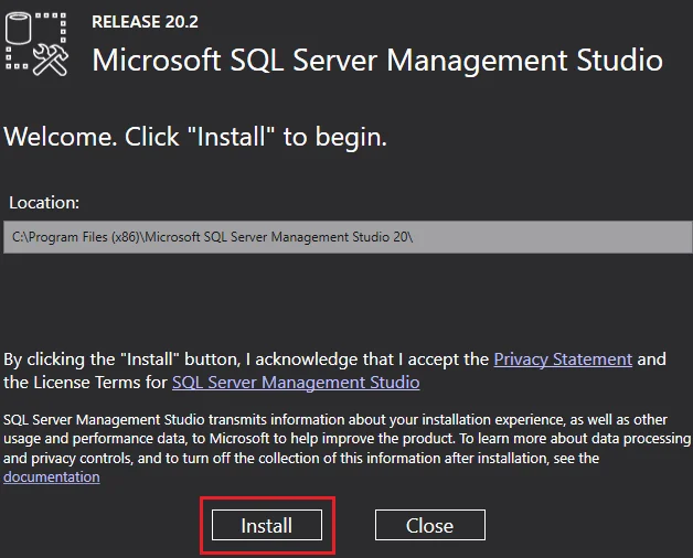 How to update SQL Server Management Studio (SSMS) - Pondywebhosting1